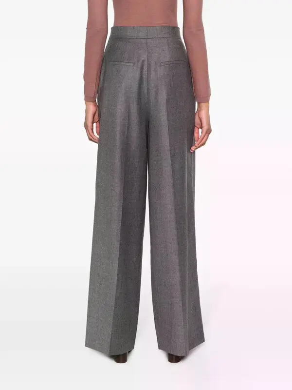 Fendi Palazzo Wool Trousers