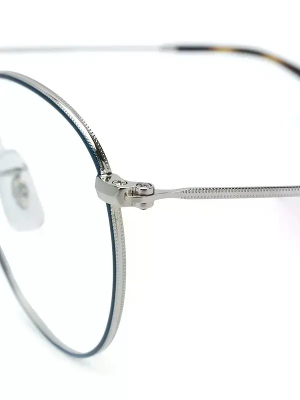 Ray-ban Round Framed Glasses - Blue