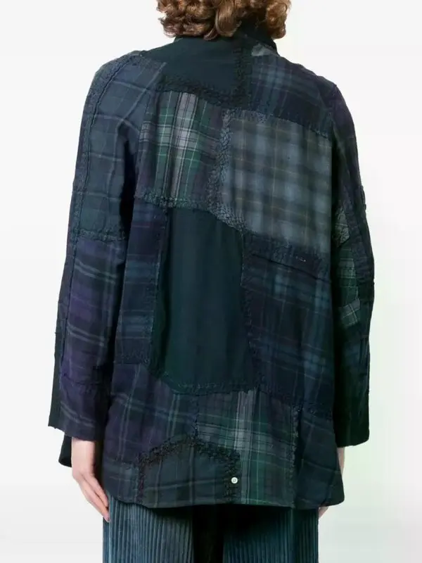 By Walid Patchwork Button-up Shirt