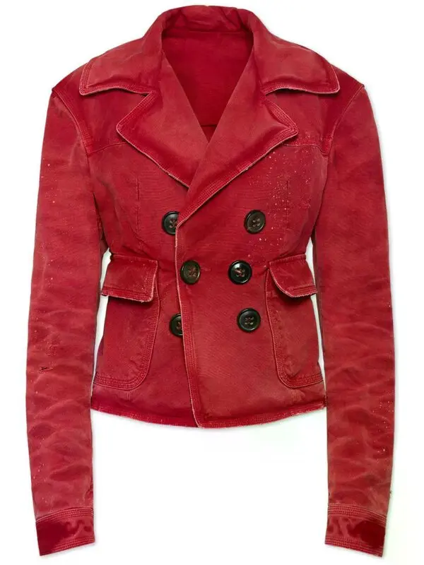Dsquared2 Double-breasted Denim Jacket