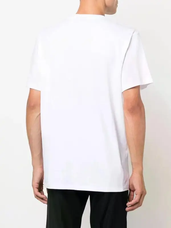 BILLIONAIRE Chest-logo Crew-neck T-shirt