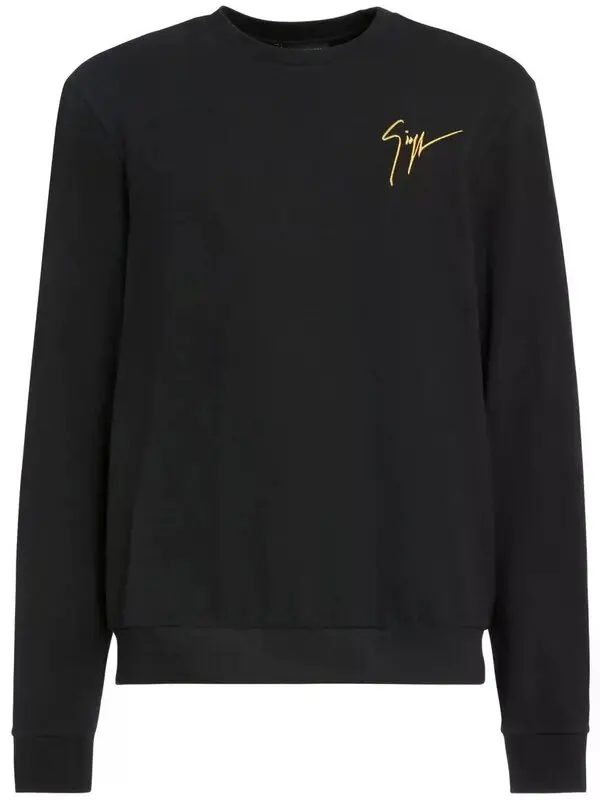 GIUSEPPE ZANOTTI Dragon Crystal Embellished Sweatshirt