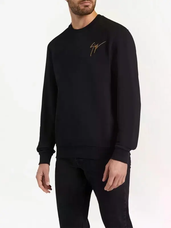 GIUSEPPE ZANOTTI Dragon Crystal Embellished Sweatshirt