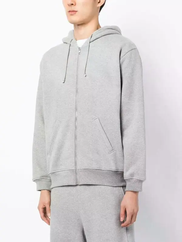 LEATHERSMITH OF LONDON Drawstring-hooded Bomber Jacket