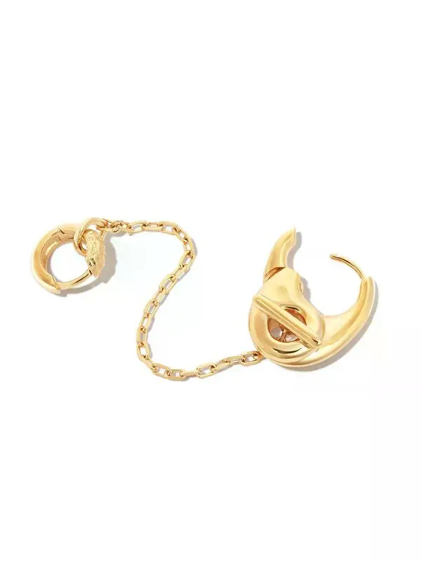 MARIA BLACK Sana Double Huggie Earring
