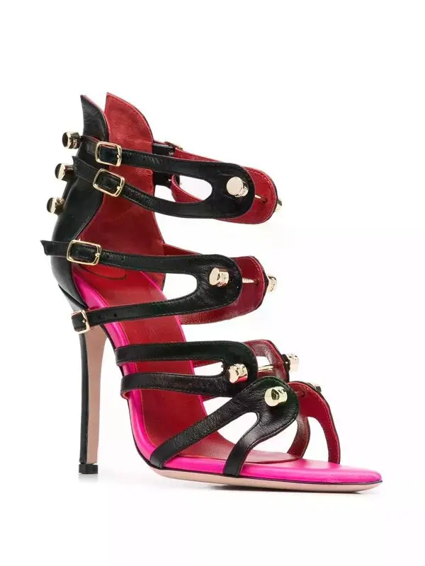 HARDOT 100mm Buckled-strap Sandals