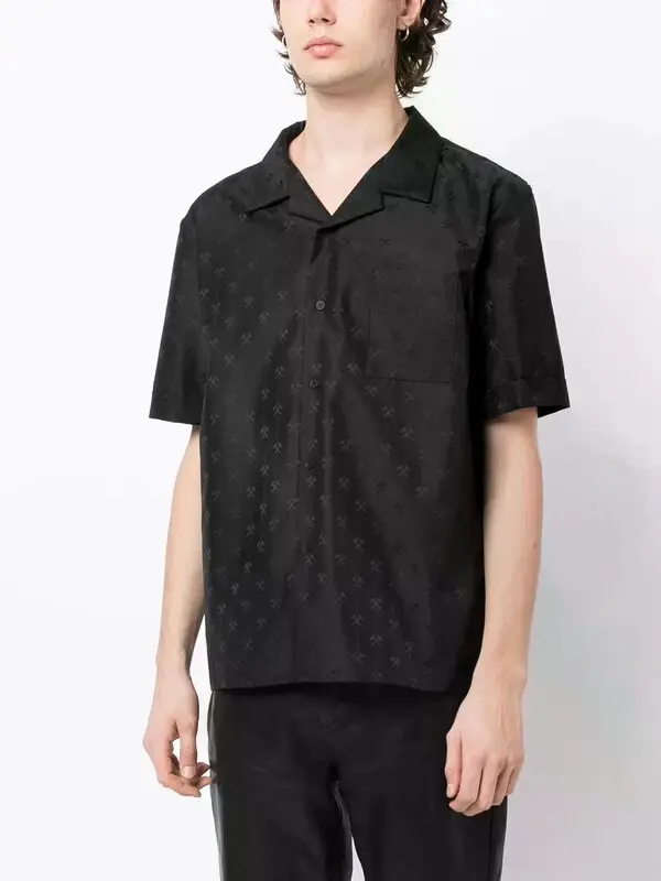 GMBH All-over Logo Print Shirt