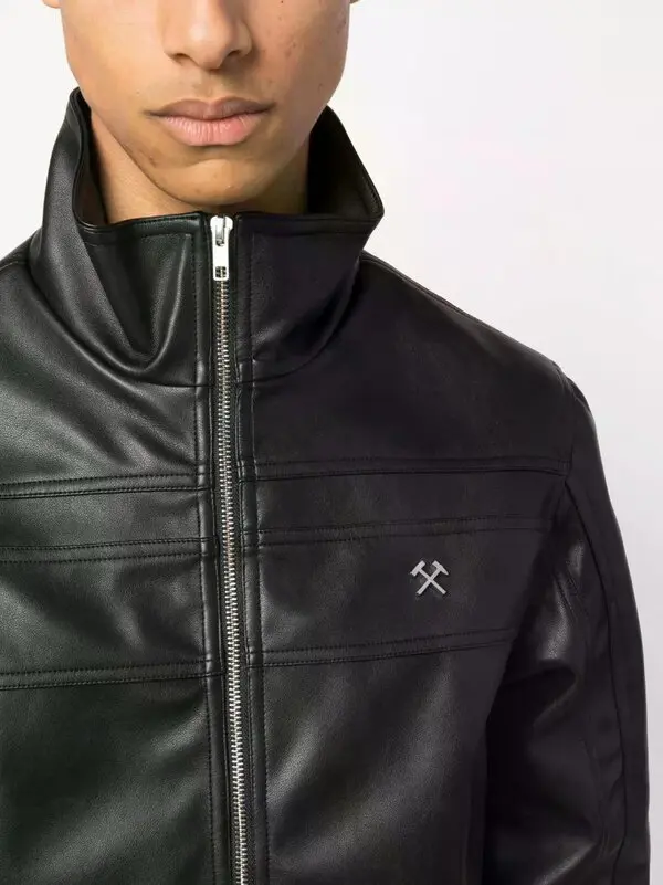 GMBH High-neck Zip-up Jacket