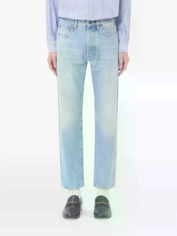 Valentino Garavani Logo-patch Jeans