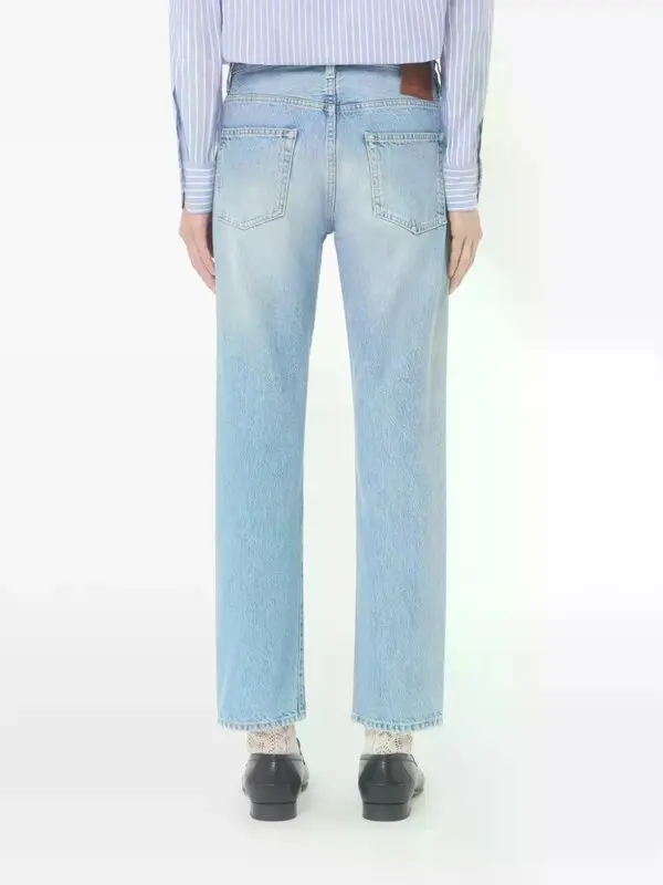 Valentino Garavani Logo-patch Jeans