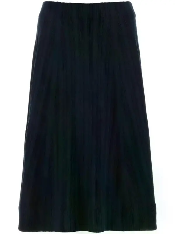Co Flared A-line Silk Skirt