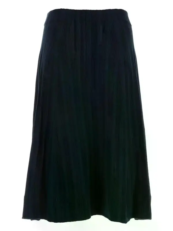 Co Flared A-line Silk Skirt