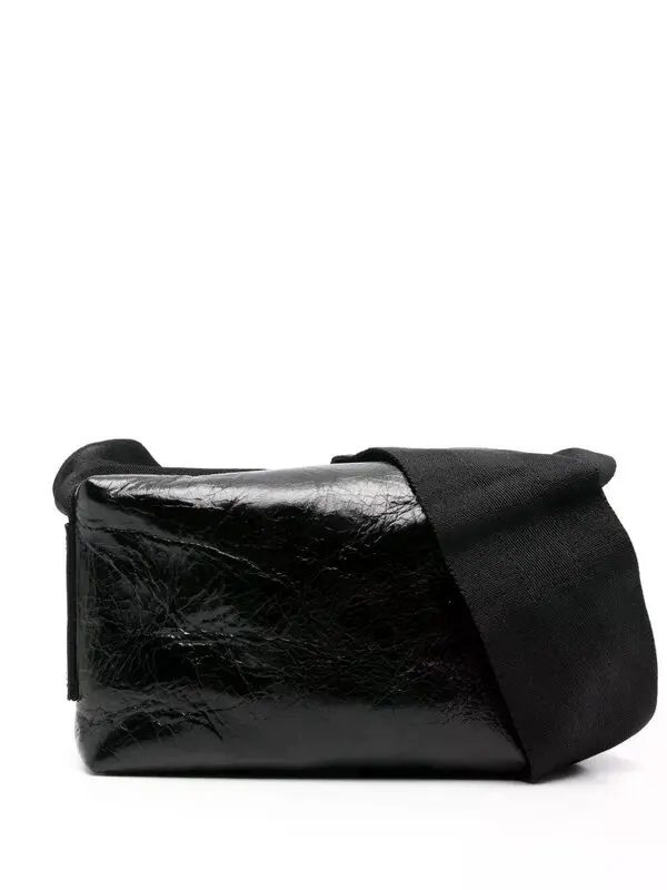UMA WANG Leather Cross Body Bag - Black