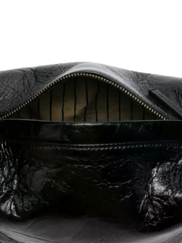 UMA WANG Leather Cross Body Bag - Black