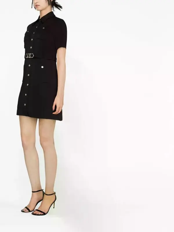 Michael Kors Belted Shirt Mini Dress