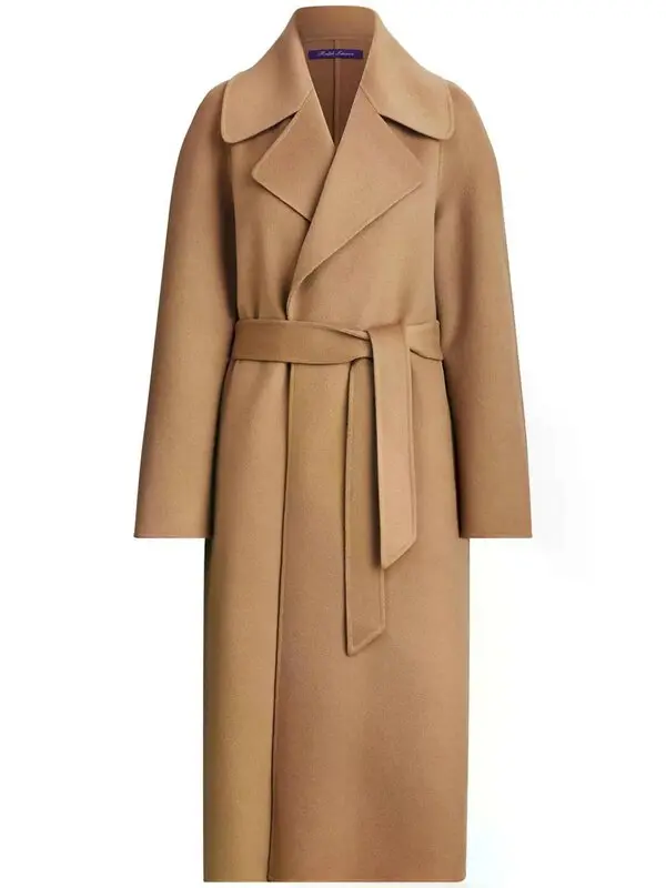 Ralph Lauren Leonarda Cashmere Wrap Coat