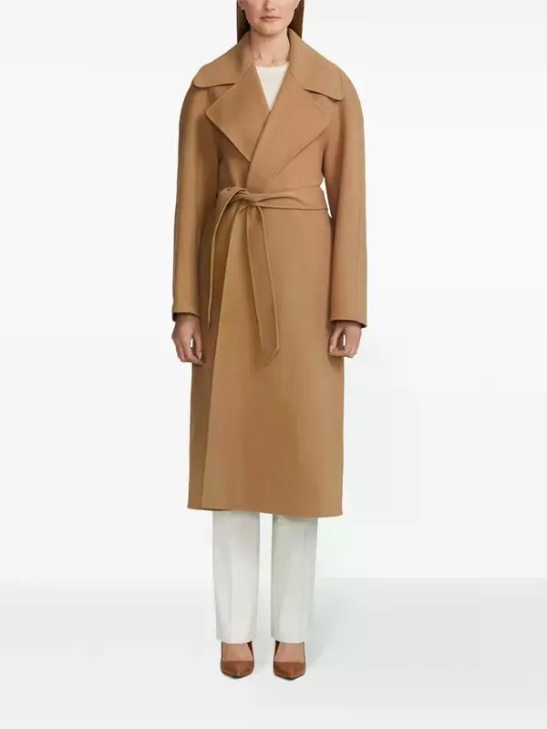 Ralph Lauren Leonarda Cashmere Wrap Coat