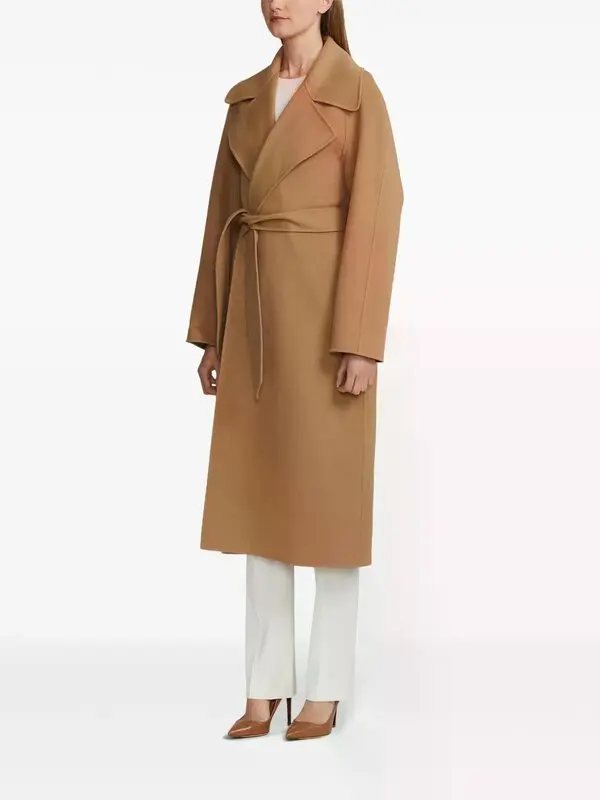 Ralph Lauren Leonarda Cashmere Wrap Coat