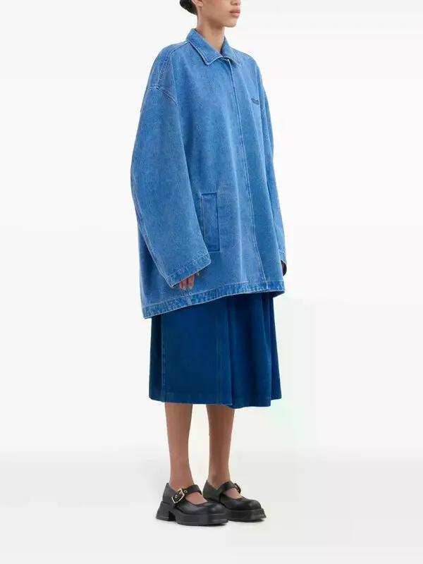 Marni Logo-appliqué Denim Jacket