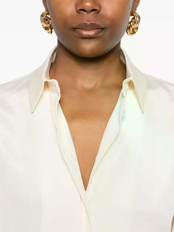 Max Mara Long-sleeve Shirt - Neutrals
