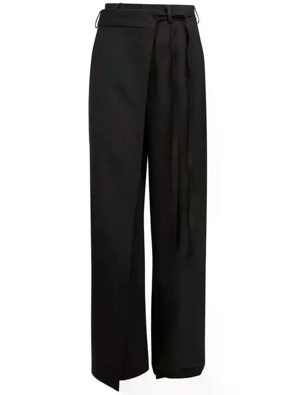 MAISON MARGIELA Single-stitch Logo Flared Trousers