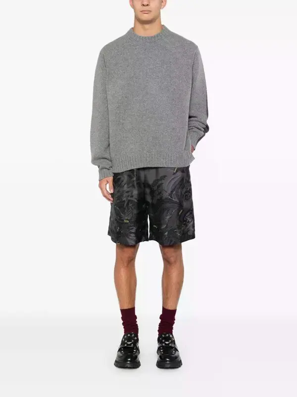 Gucci Two-tone Wool-cashmere Sweater