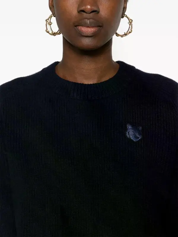 Maison Kitsuné Bold Fox Head-patch Sweater