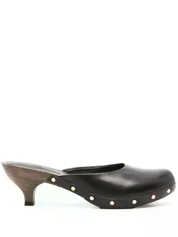Chloé Judith 40mm Leather Mules