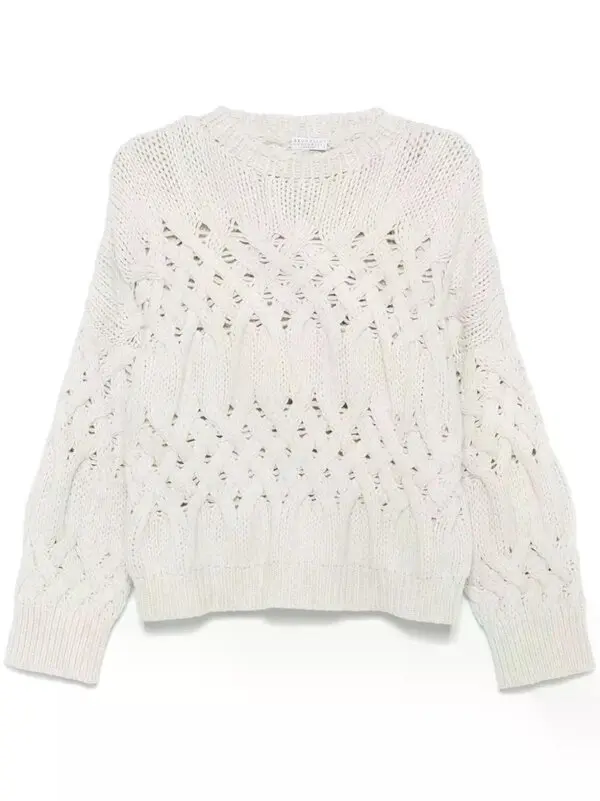 Brunello Cucinelli Cable-knit Cashmere Sweater