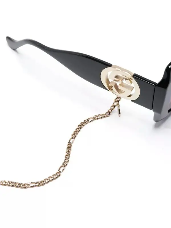 Gucci Interlocking G Square-frame Sunglasses