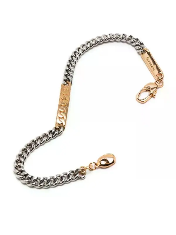 CAPSULE ELEVEN Engraved-logo Chain Bracelet