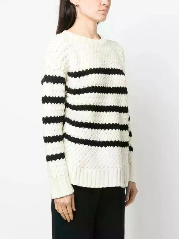 Alanui The Mariner Striped Wool Jumper