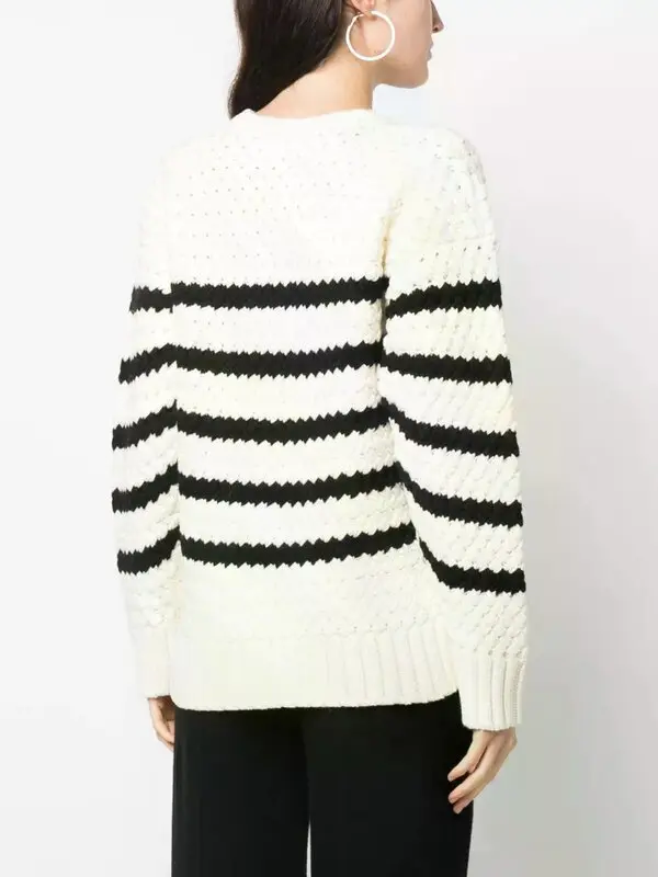 Alanui The Mariner Striped Wool Jumper