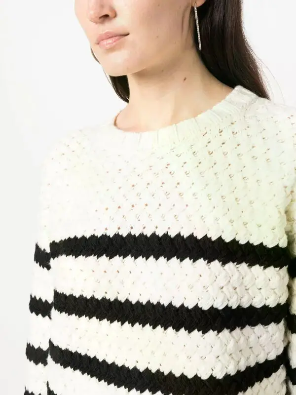 Alanui The Mariner Striped Wool Jumper