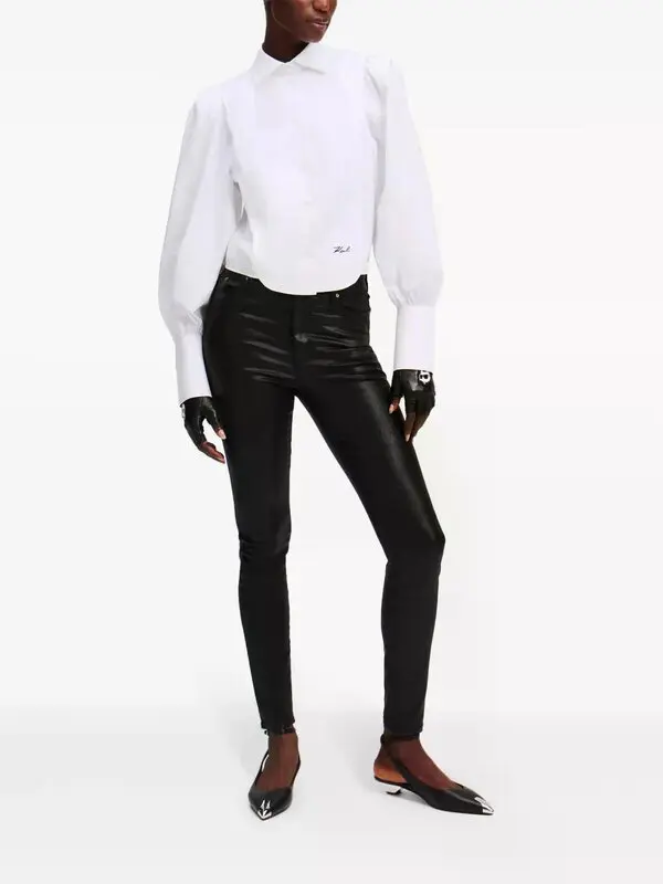 Karl Lagerfeld Logo-embroidered Shirt