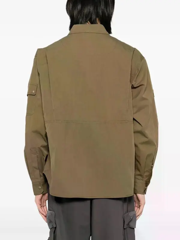 SPOONYARD Multi-pockets Shirt - Brown