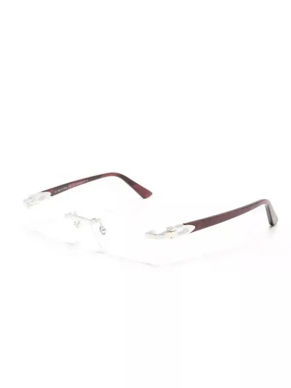 Cartier Rimless Rectangle-frame Glasses