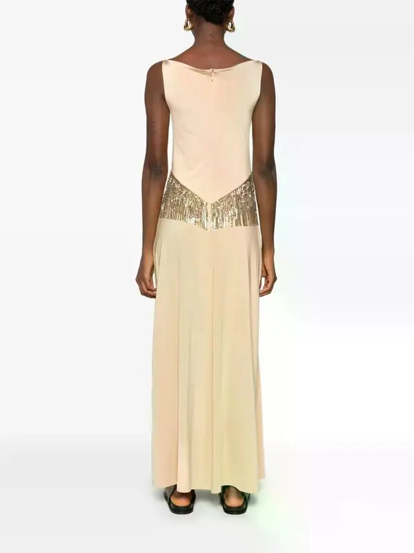 Rabanne Chainmail-embellished Maxi Dress