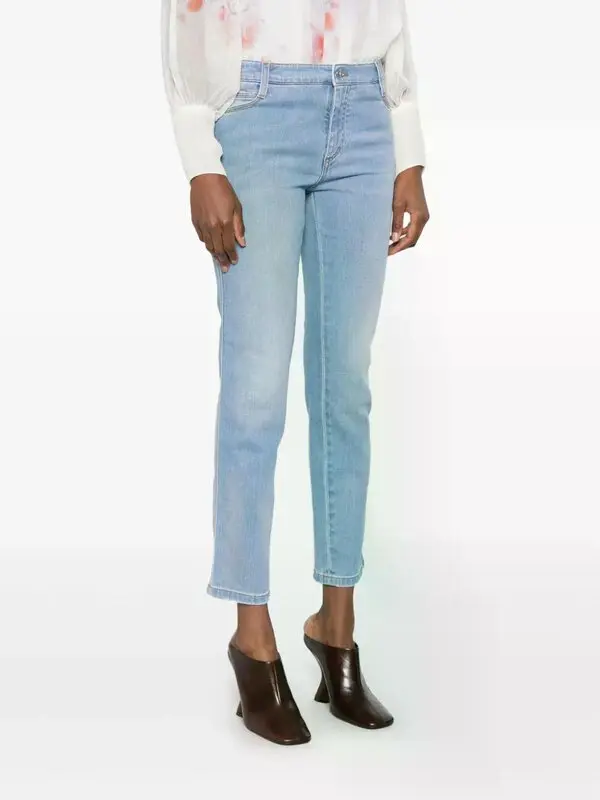 Ermanno Scervino Logo-patch Slim Jeans