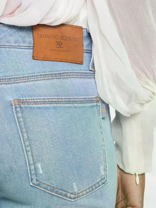 Ermanno Scervino Logo-patch Slim Jeans