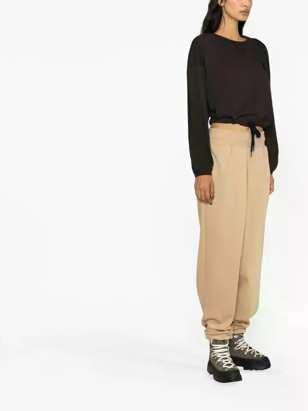 MARANT ETOILE Margo Flocked-logo Sweatshirt - Black
