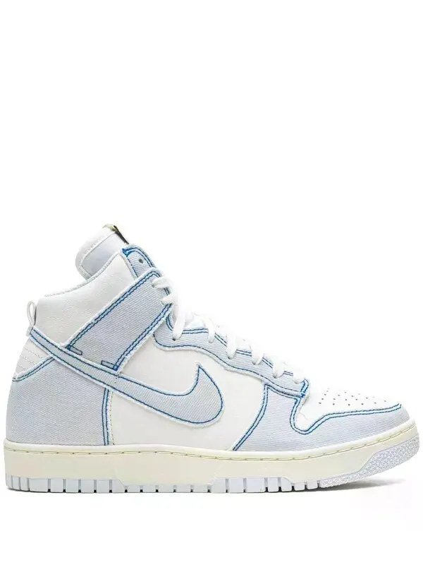 Nike Dunk High 1985 Denim Sneakers - Blue