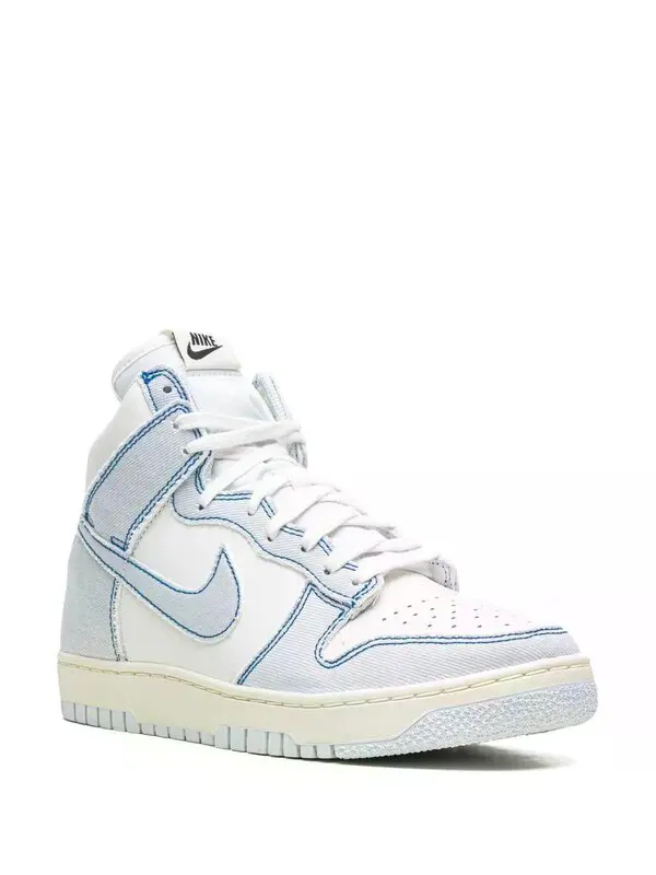 Nike Dunk High 1985 Denim Sneakers - Blue