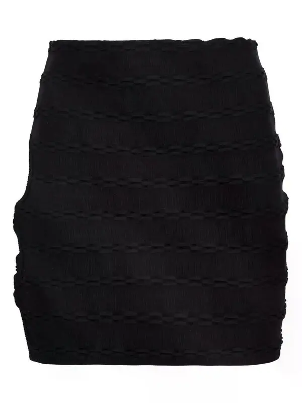 AMIR SLAMA Cut Out-detail Mini Skirt