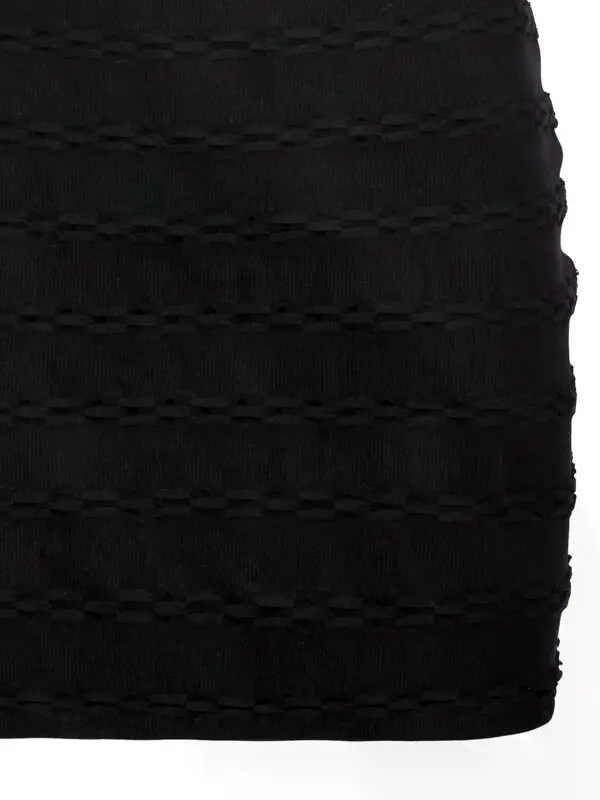 AMIR SLAMA Cut Out-detail Mini Skirt