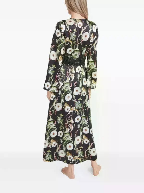 TEMPERLEY LONDON Aphrodite Robe - Black