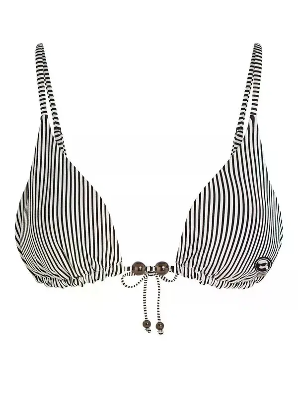 Karl Lagerfeld Ikon Bikini Top - Black