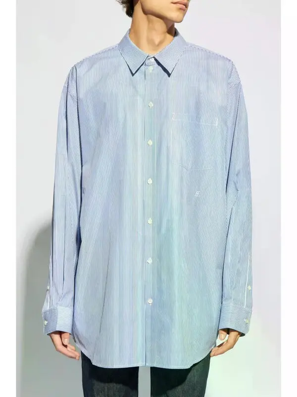 Helmut Lang Striped Cotton Shirt