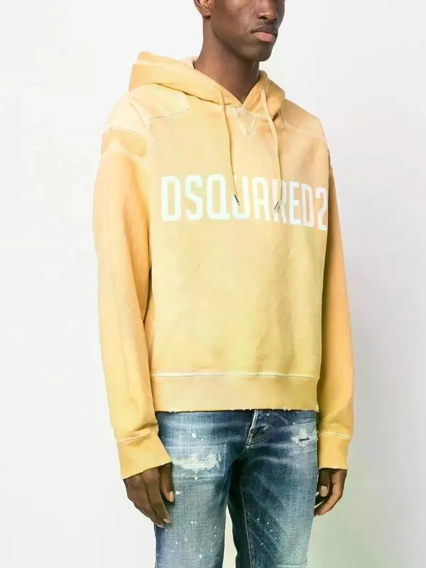 Dsquared2 Logo-print Drawstring Hoodie