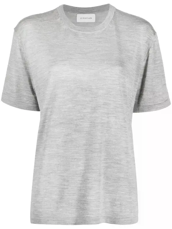 ARMARIUM Mélange Wool-blend T-shirt